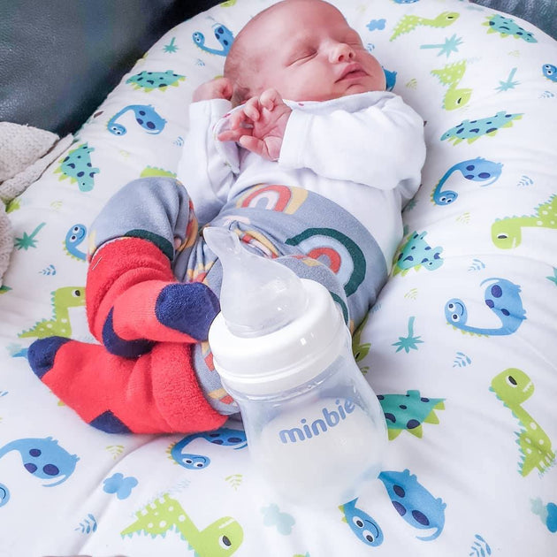 Minbie Newborn Bundle - Includes 2 XS, 2 S Teats & 7oz Bottle – Minbie US